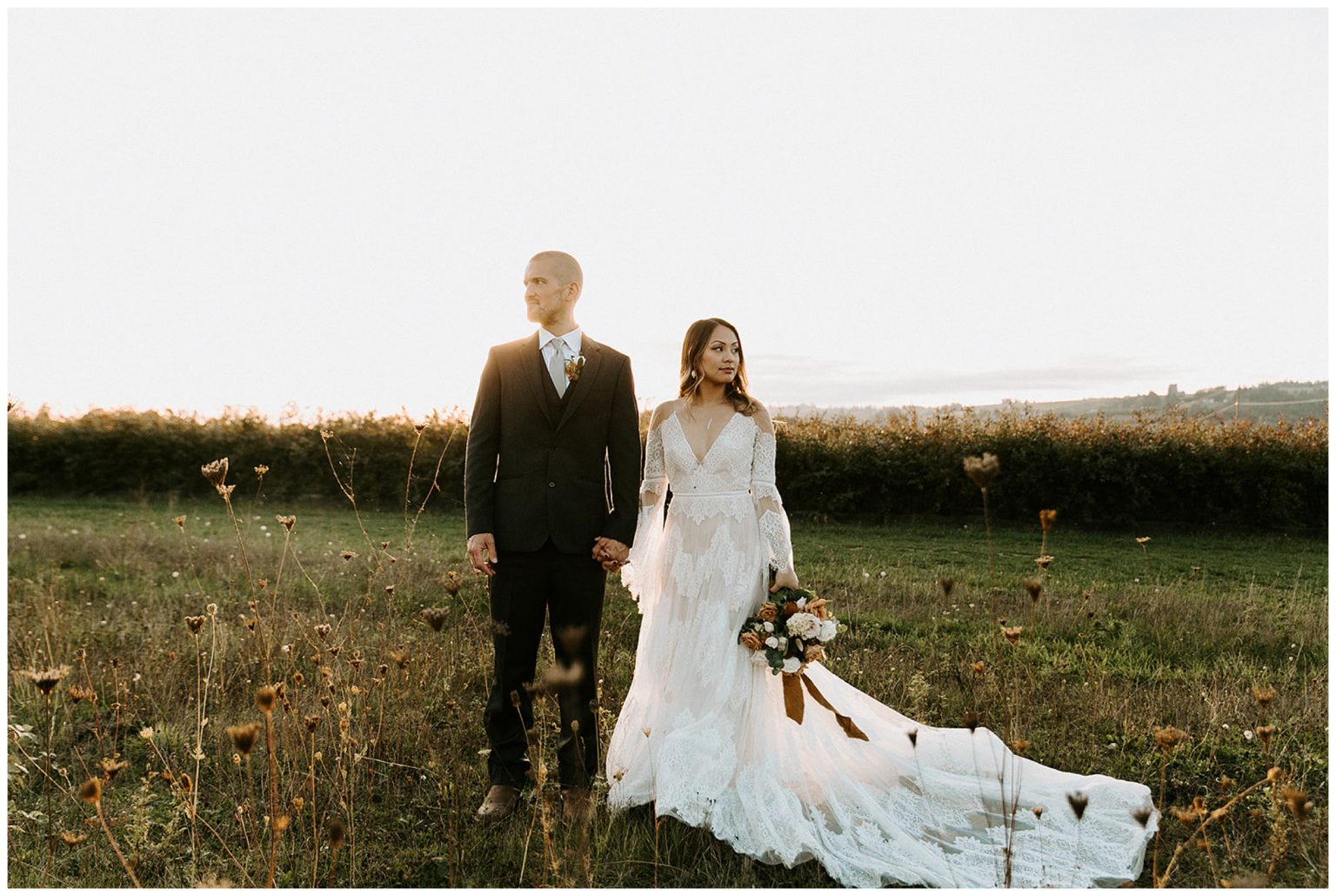 Intimate Boho Backyard Wedding - Michelle Allan Photography