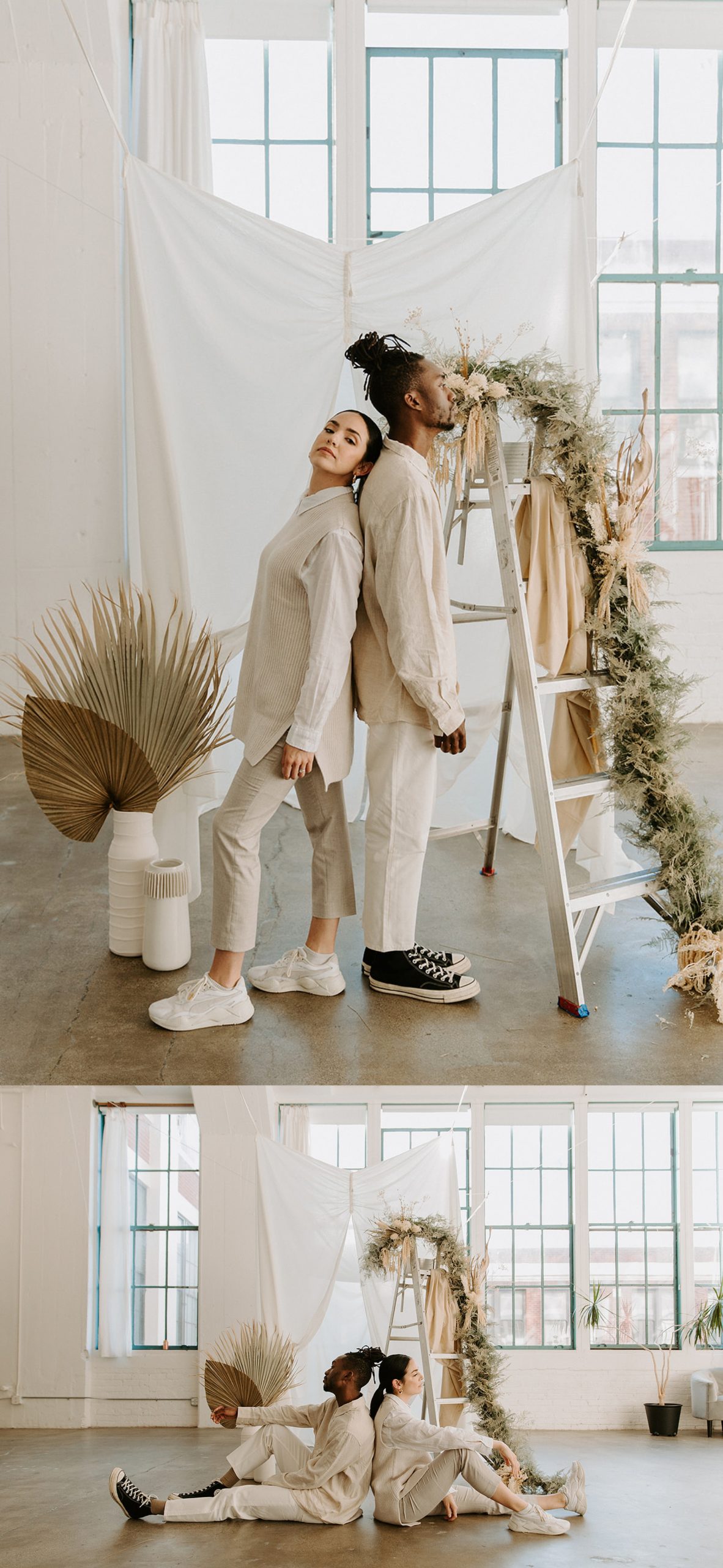 Editorial Studio Shoot in San Francisco | California Wedding Photographer