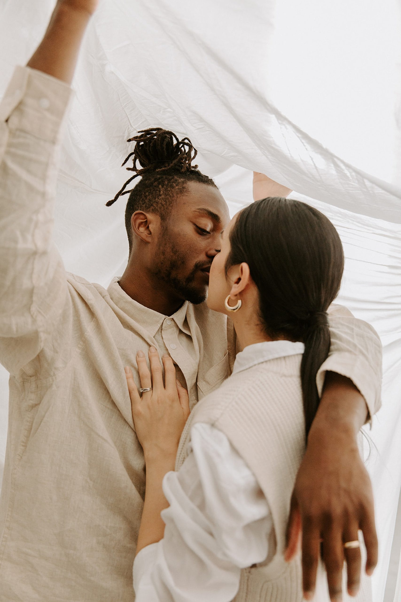 Editorial Studio Shoot in San Francisco | California Wedding Photographer